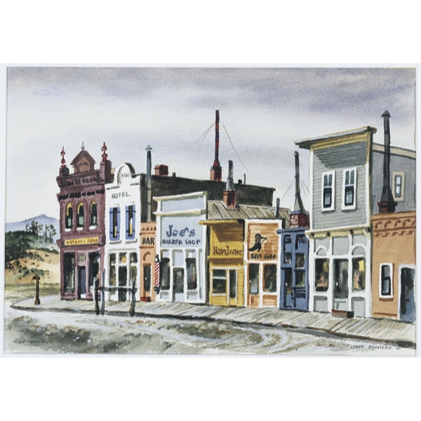 Jerry Bywaters | Texas Town, Colorado (1945) | MutualArt