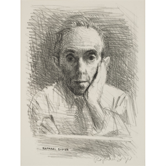 Raphael Soyer | Self-portrait | MutualArt