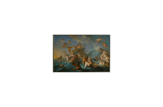 Noel Coypel | The Abduction of Europa (1727) | MutualArt