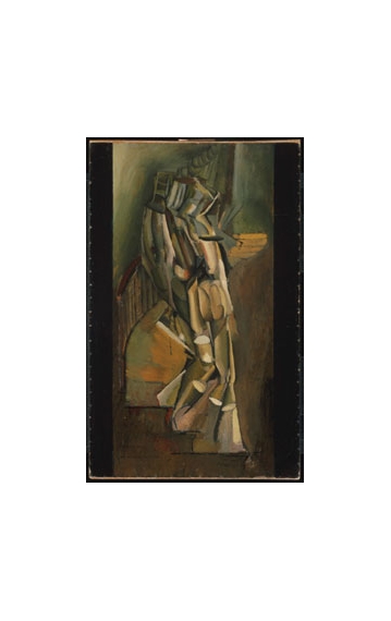 Marcel Duchamp | Nude Descending a Staircase (No. 1) (1911) | MutualArt