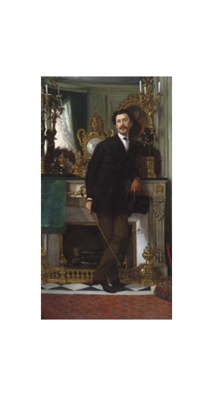 James Jacques JosephTissot | Portrait of Eugène Coppens de Fontenay ...