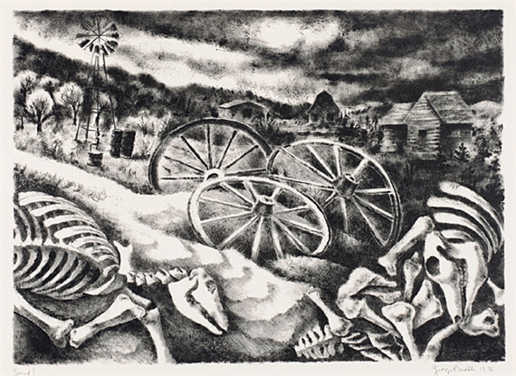 George Biddle | Sand! (1936) | MutualArt