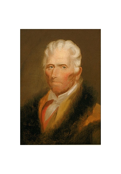 Chester Harding | Portrait of Daniel Boone (1820) | MutualArt