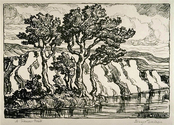 15 Birger Sandzén Signatures | MutualArt