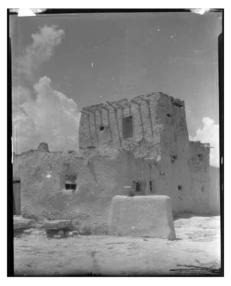 Edward S. Curtis | Watchtower, Paguate Village, Laguna Pueblo, New ...