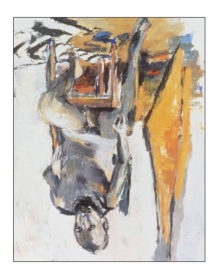 Georg Baselitz | Male Nude (1975) | MutualArt