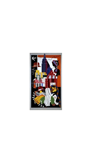 Stuart Davis | New York Mural (1932) | MutualArt
