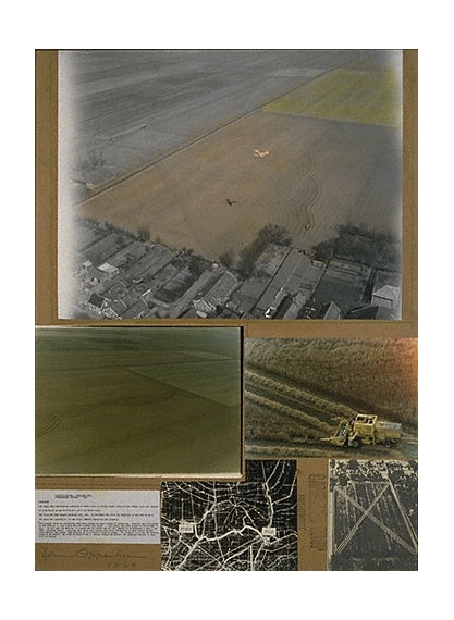 Dennis Oppenheim | Directed Seeding - Cancelled Crop (1969) | MutualArt