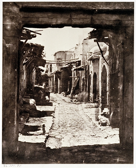 Francis Frith | The Street Called Straight, Damascus (1857) | MutualArt