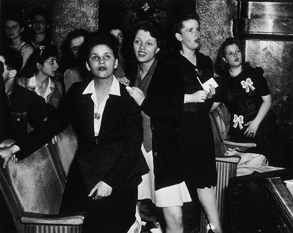 Weegee | Young Women in theatre (1940) | MutualArt