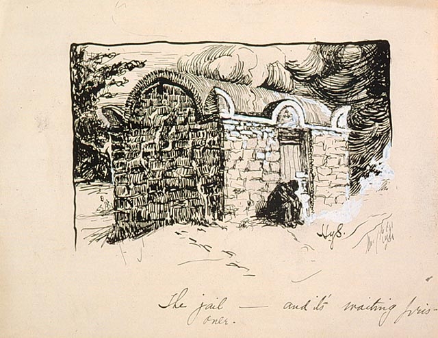 Henry Sandham | The Jail - and its Waiting Prisoner (1980) | MutualArt