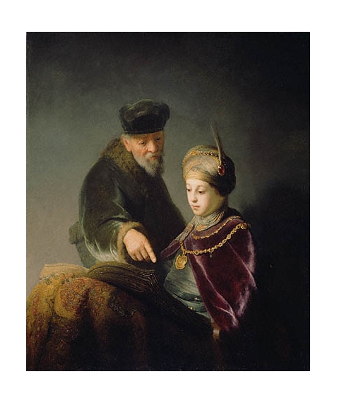 Gerrit Dou | Prince Rupert of the Palatinate and his Tutor in ...