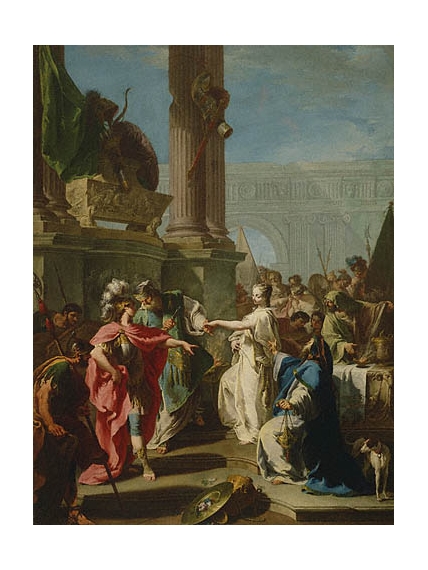 Giovanni Battista Pittoni, the Younger | The Sacrifice of Polyxena ...