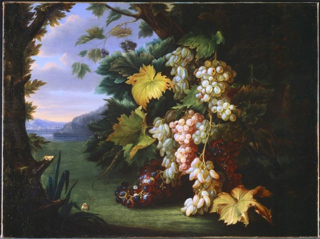 Joseph Légaré | Still-life with Grapes (1826) | MutualArt