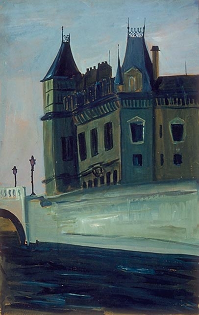 Christiane Pflug | Palais de Justice, Paris (1954) | MutualArt