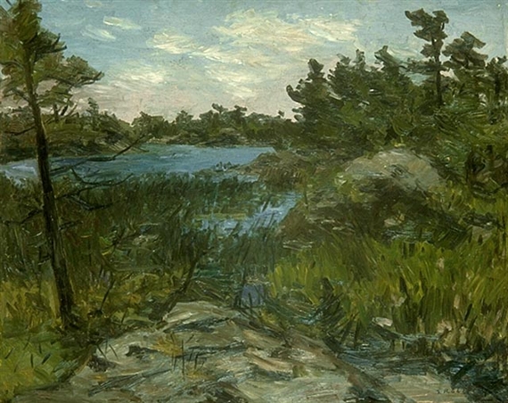 William Goodridge Roberts | Georgian Bay (1955) | MutualArt