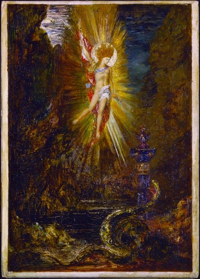 Gustave Moreau | Apollo Victorious over Python (1885) | MutualArt