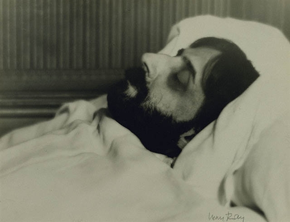 Man Ray | Marcel Proust on His Deathbed (1922) | MutualArt