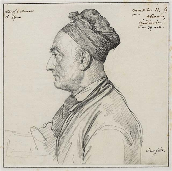 Jean-Baptiste Joseph Wicar | Portrait of Atanasio Mousa of Epirus (1800 ...