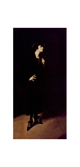 Abram Poole | Portrait of Mercedes de Acosta (1923) | MutualArt