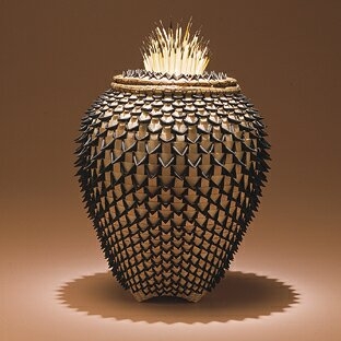 JoAnne Russo | Quill Basket (1999) | MutualArt