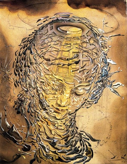 Salvador Dalí | Raphaelesque Head Exploding (1951) | MutualArt