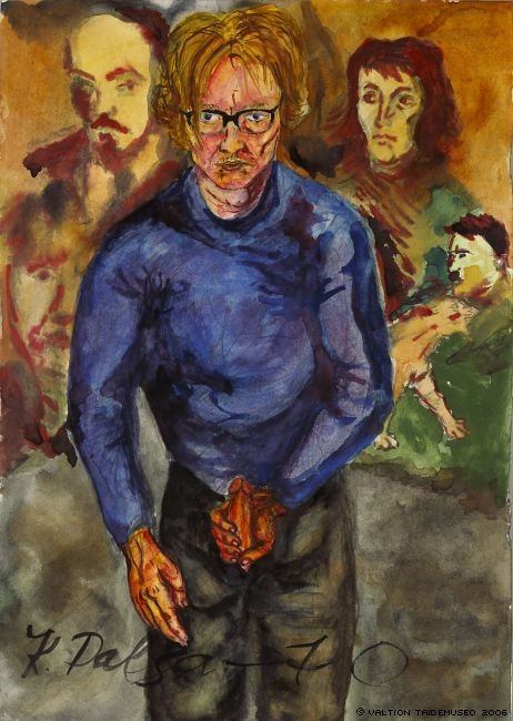 Kalervo Palsa | Self-Portrait (1970) | MutualArt