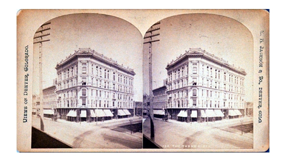 William Henry Jackson | The Tabor Block (1885) | MutualArt