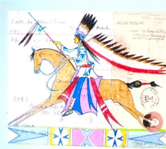 George Flett | His Elk Medicine Ledger | MutualArt