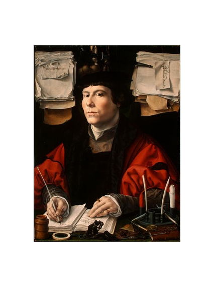 Jan Gossaert | Portrait of a Merchant (1530) | MutualArt