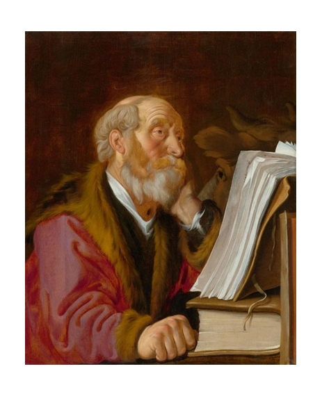 Lambert Jacobsz | Heiliger Lukas, der Evangelist, mit dem Stier beim ...
