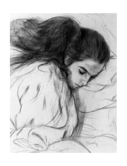 Arthur Polonsky | Female figure sketch (1953) | MutualArt