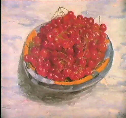 Sigismund Righini | STILLEBEN MIT KIRSCHEN (1912) | MutualArt