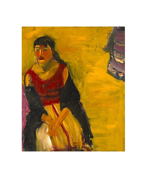 Julius Wasserstein | Portrait of Joan Brown | MutualArt