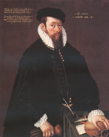 Cornelis Ketel | Portrait of Register Thomas Pead (1578) | MutualArt
