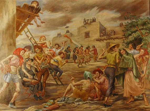 Edward Laning | 18 Artworks at Auction | MutualArt