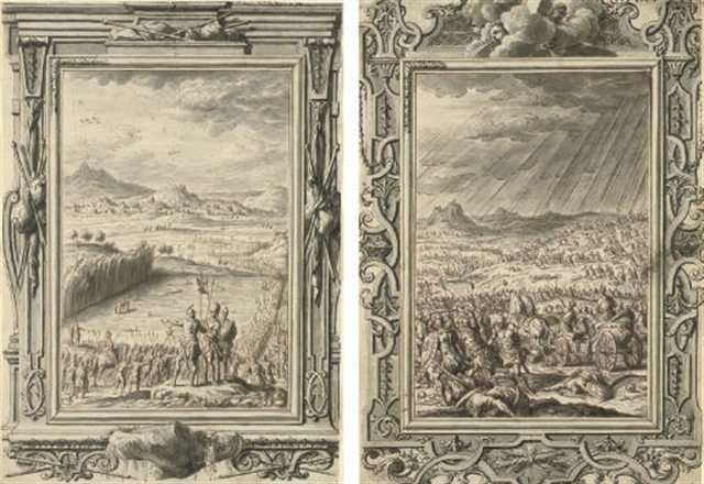Johann Melchior Füssli | Joshua and the Israelites crossing the Jordan ...