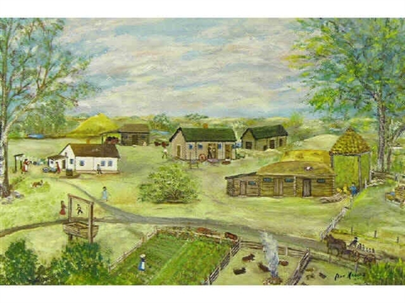Ann Harbuz | Nikoa Kowalski's farm (1979) | MutualArt