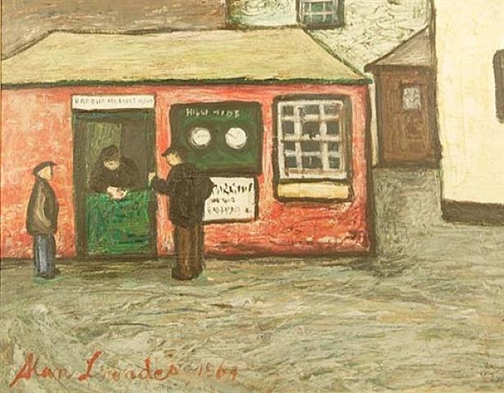 Alan Lowndes | The Harbour Masters Office (1964) | MutualArt