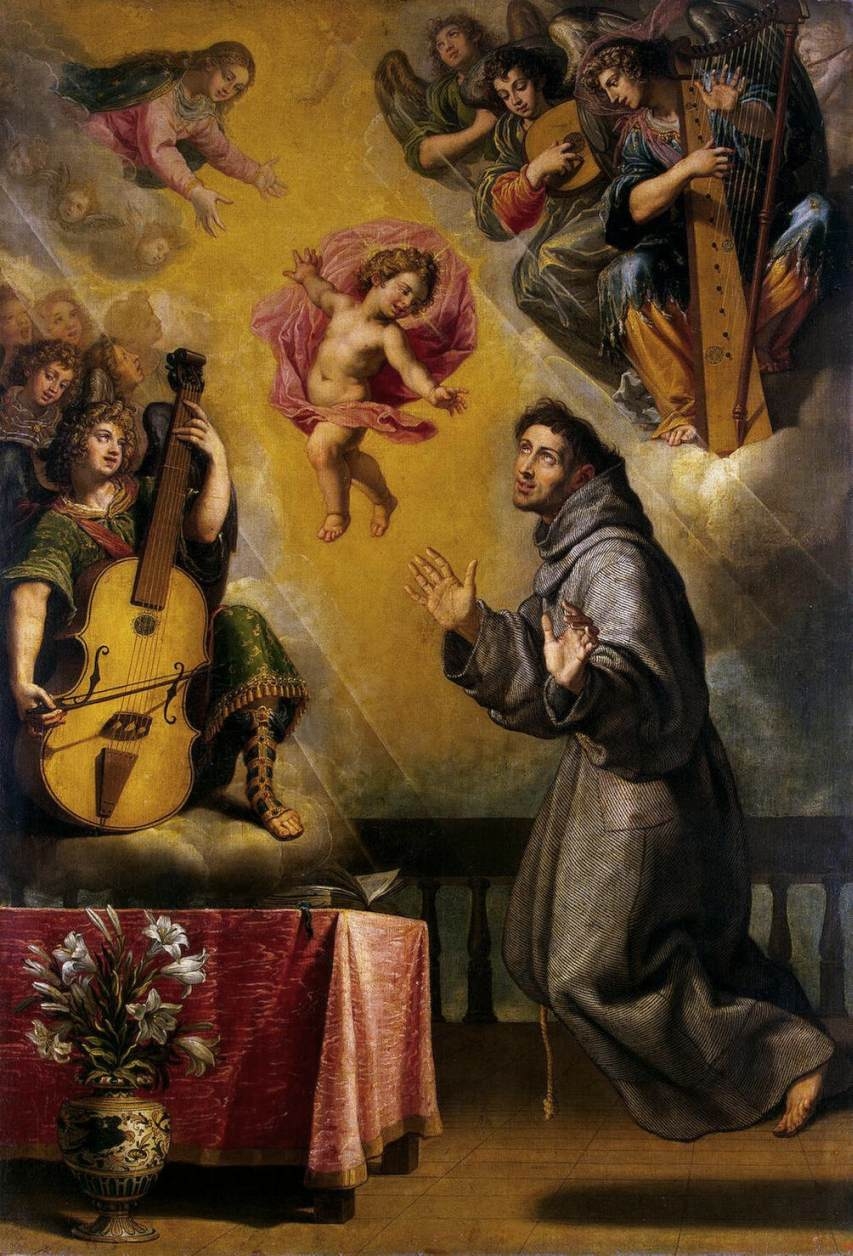 Vincenzo Carducci | The Vision of St Anthony of Padua (1631) | MutualArt