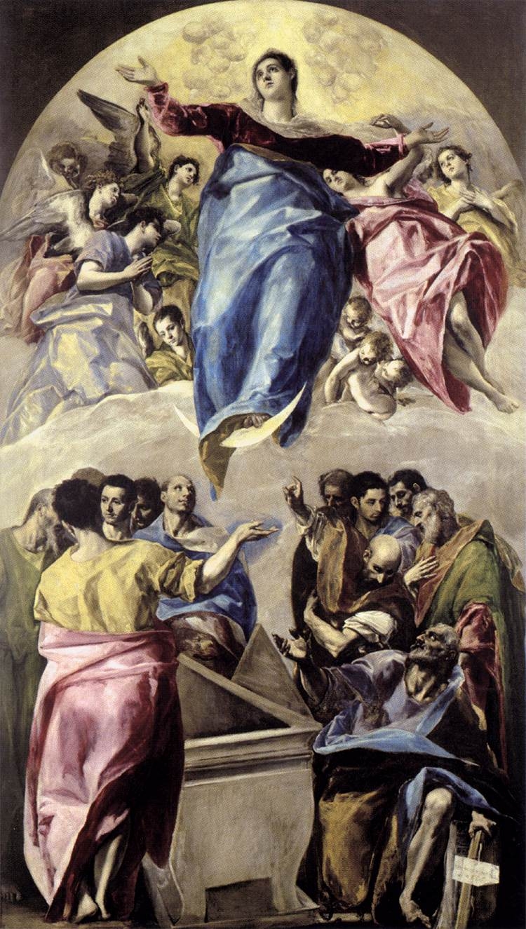 El Greco | The Assumption of the Virgin (1577) | MutualArt