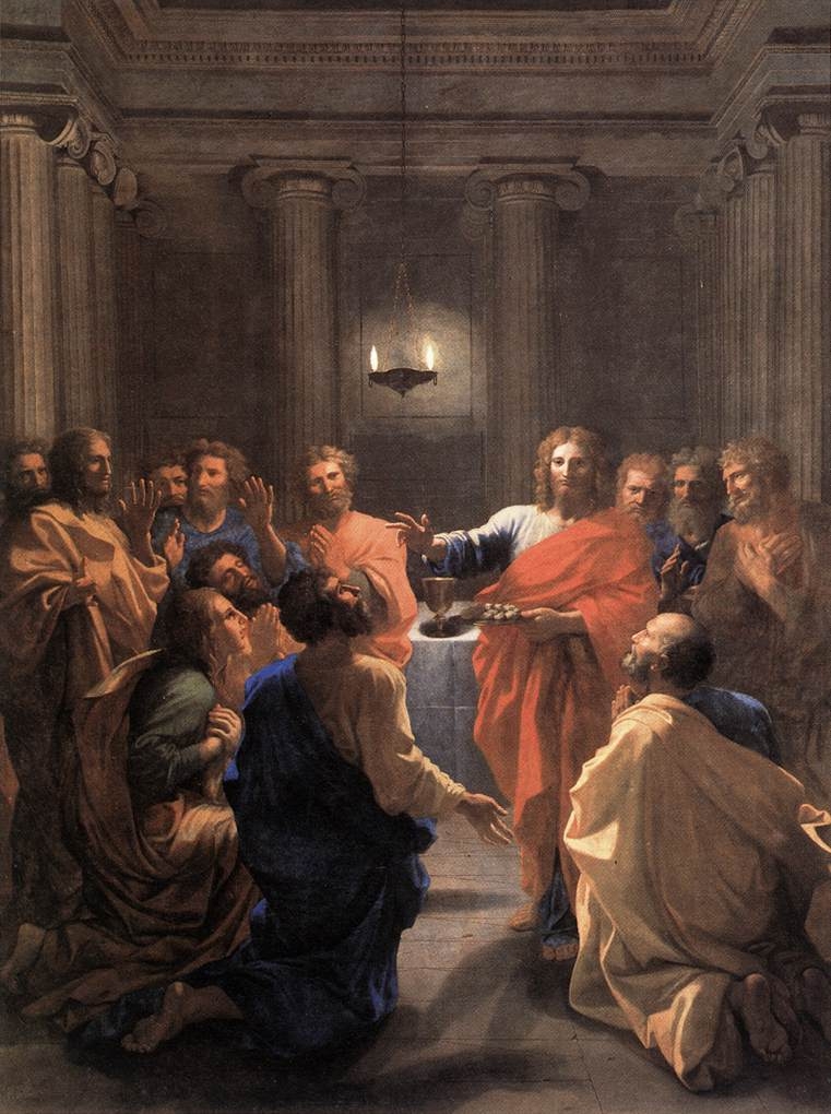 Nicolas Poussin | The Institution of the Eucharist (1640) | MutualArt