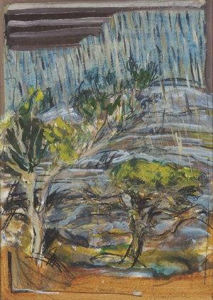 Brian Bourke | Winter Tree, The Burren (1976) | MutualArt