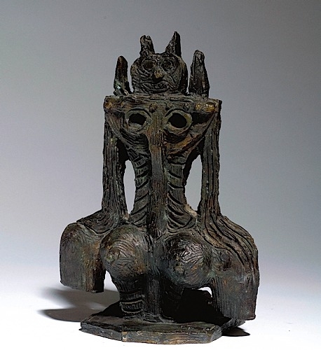 Yemaya Wooden Statue