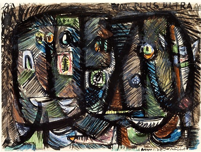 Asger Jorn | Fødselsdagsbarnet (1964) | MutualArt