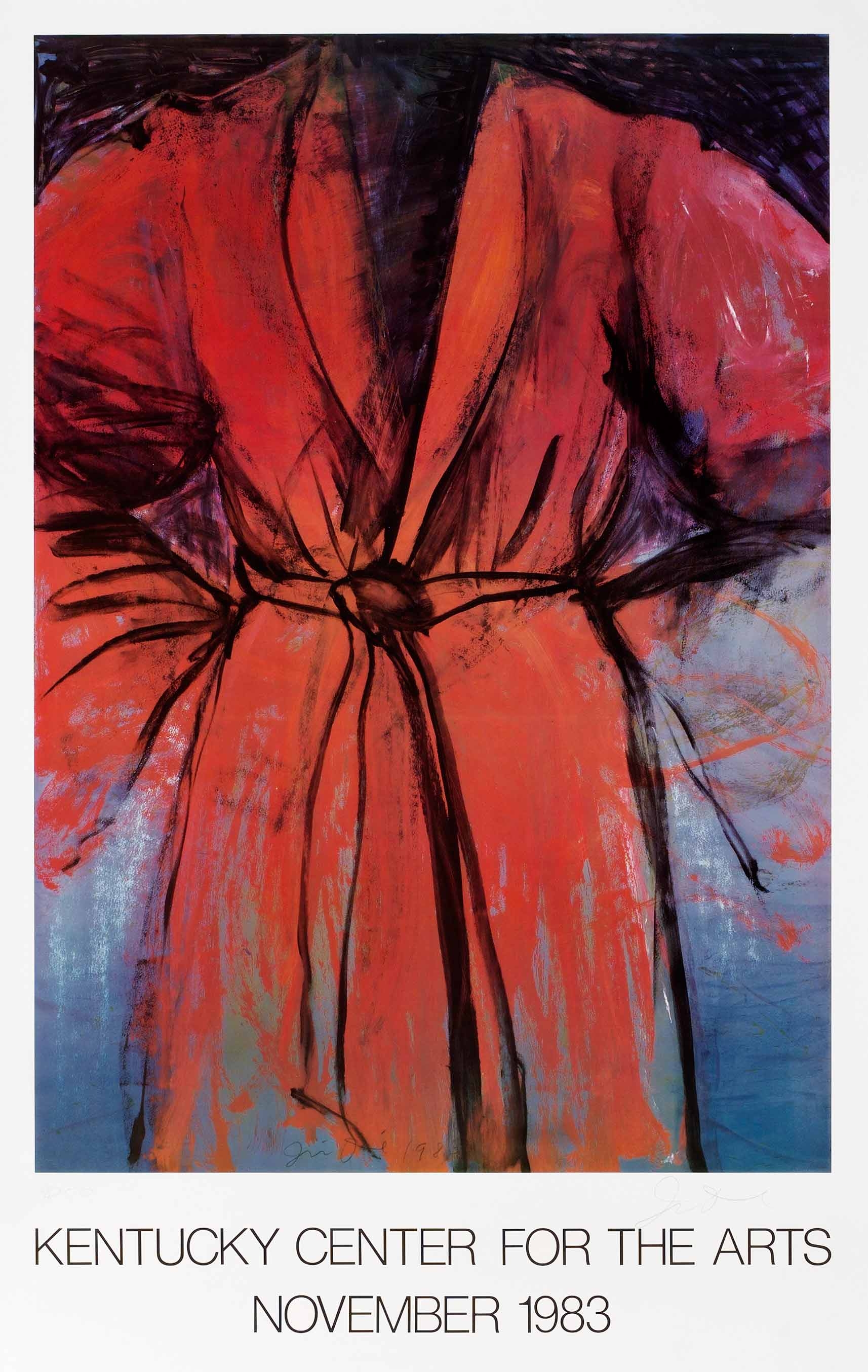 Jim Dine | KENTUCKY ROBE (KENTUCKY CENTER FOR THE ARTS NOVEMBER 1983 ...