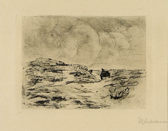 Max Liebermann | Albert Einstein (1925) | MutualArt