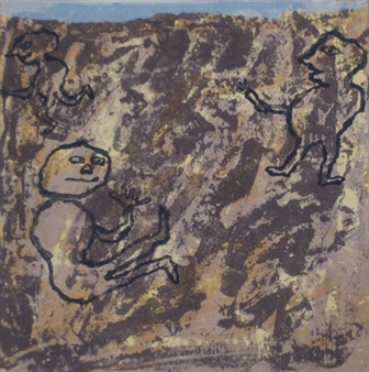 Jean Dubuffet | Terrain Roux (1958) | MutualArt