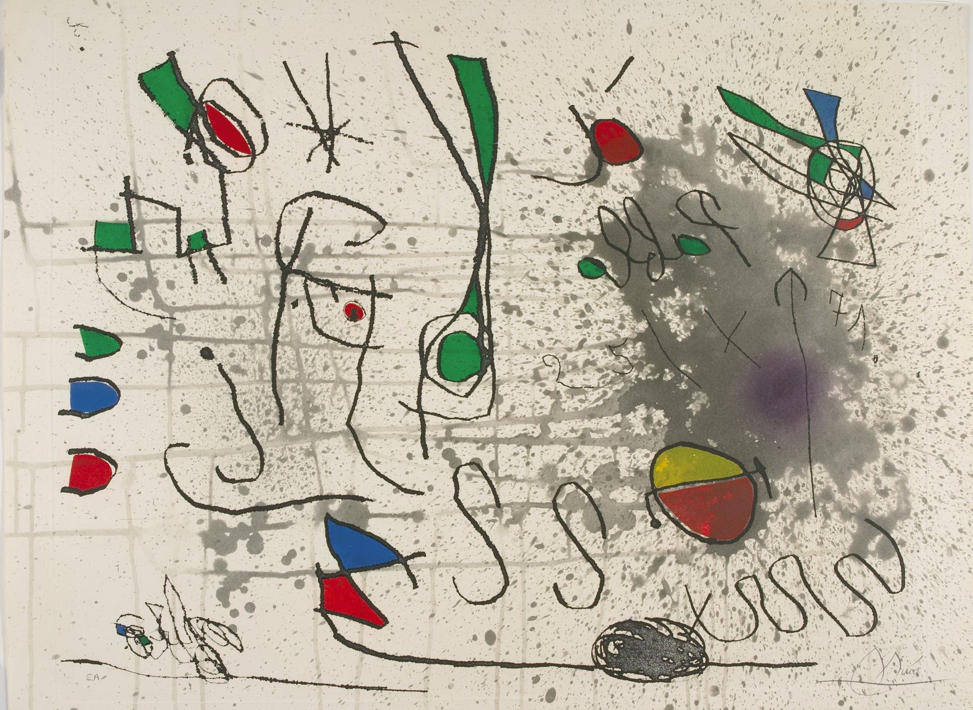 Joan Miró | Hommage à Picasso (1972) | MutualArt