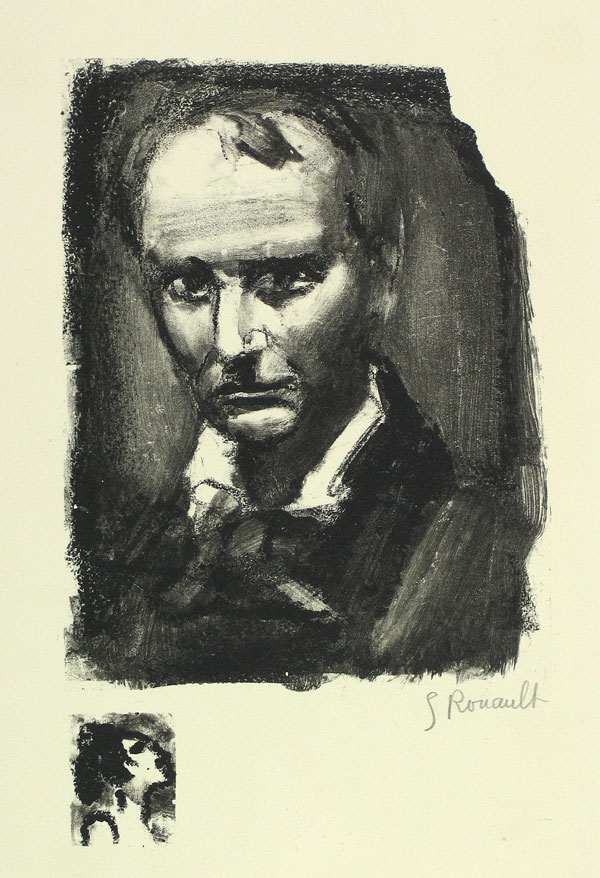 Georges Rouault | Portrait de Baudelaire (1925 - 1926) | MutualArt